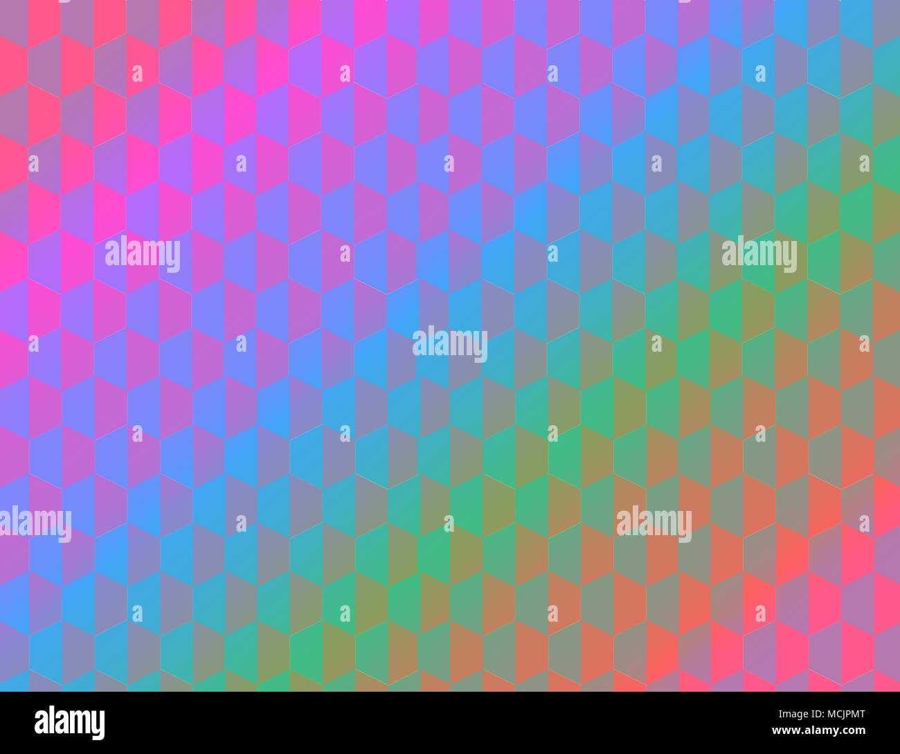 Multi-coloured, geometric pattern, background Stock Photo - Alamy