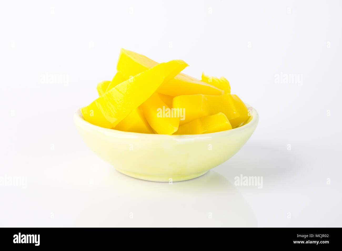 preserved mango fruits Snack on Background Stock Photo - Alamy