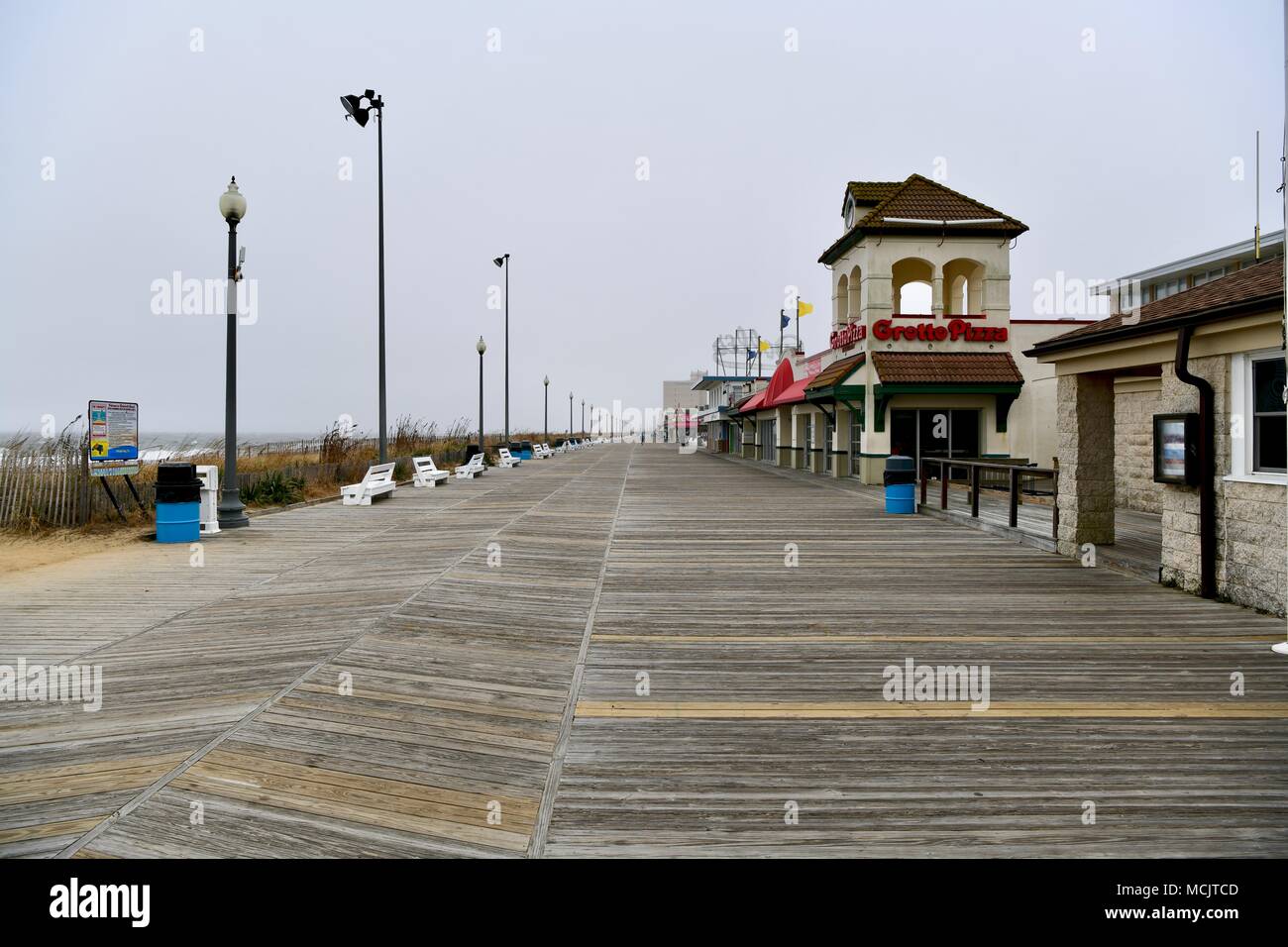 Rehoboth beach boardwalk hi-res stock photography and images - Alamy