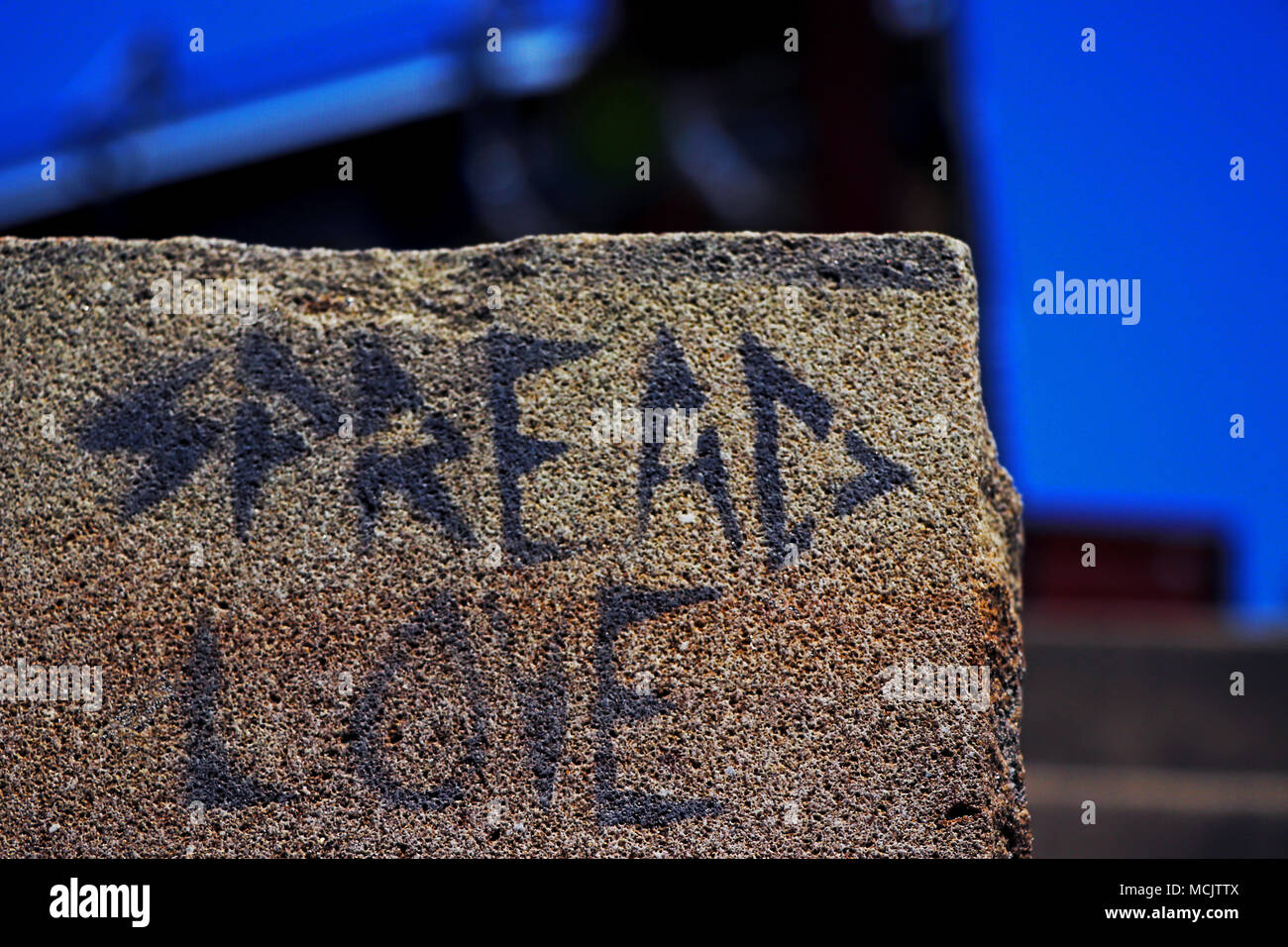 Spread love sign hi-res stock photography and images - Alamy