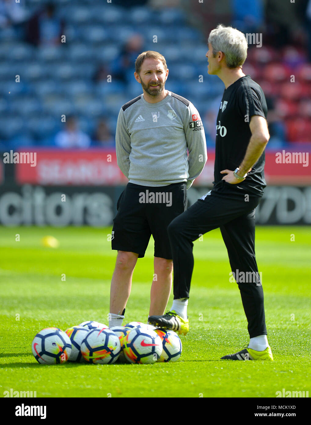 Watford Kit Manager Will Jones (left Stock Photo - Alamy
