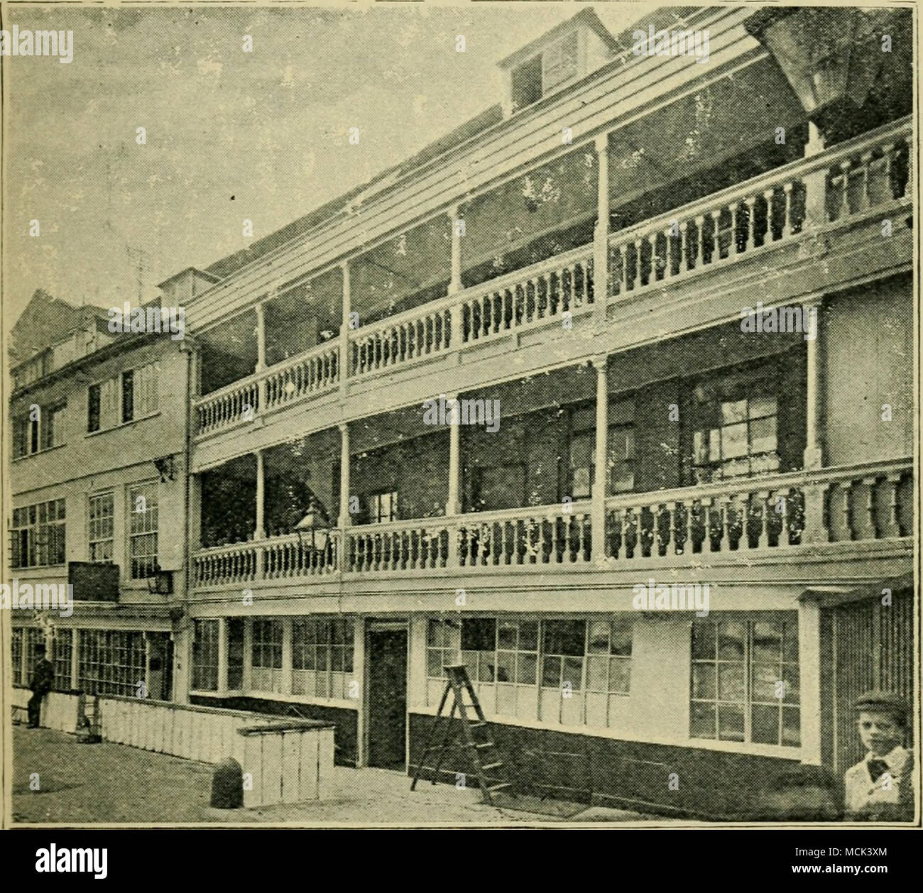 . THE " OEOEGE.' end of London Bridge. It was a narrow lane leading to ...