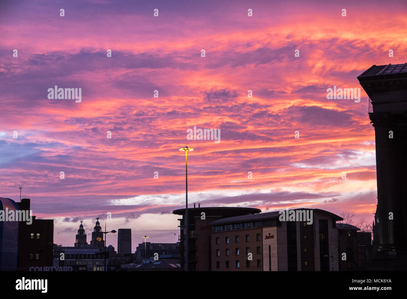 Glorious,stunning,Sunset,landscape,skyline,with,silhouette,of, St ...