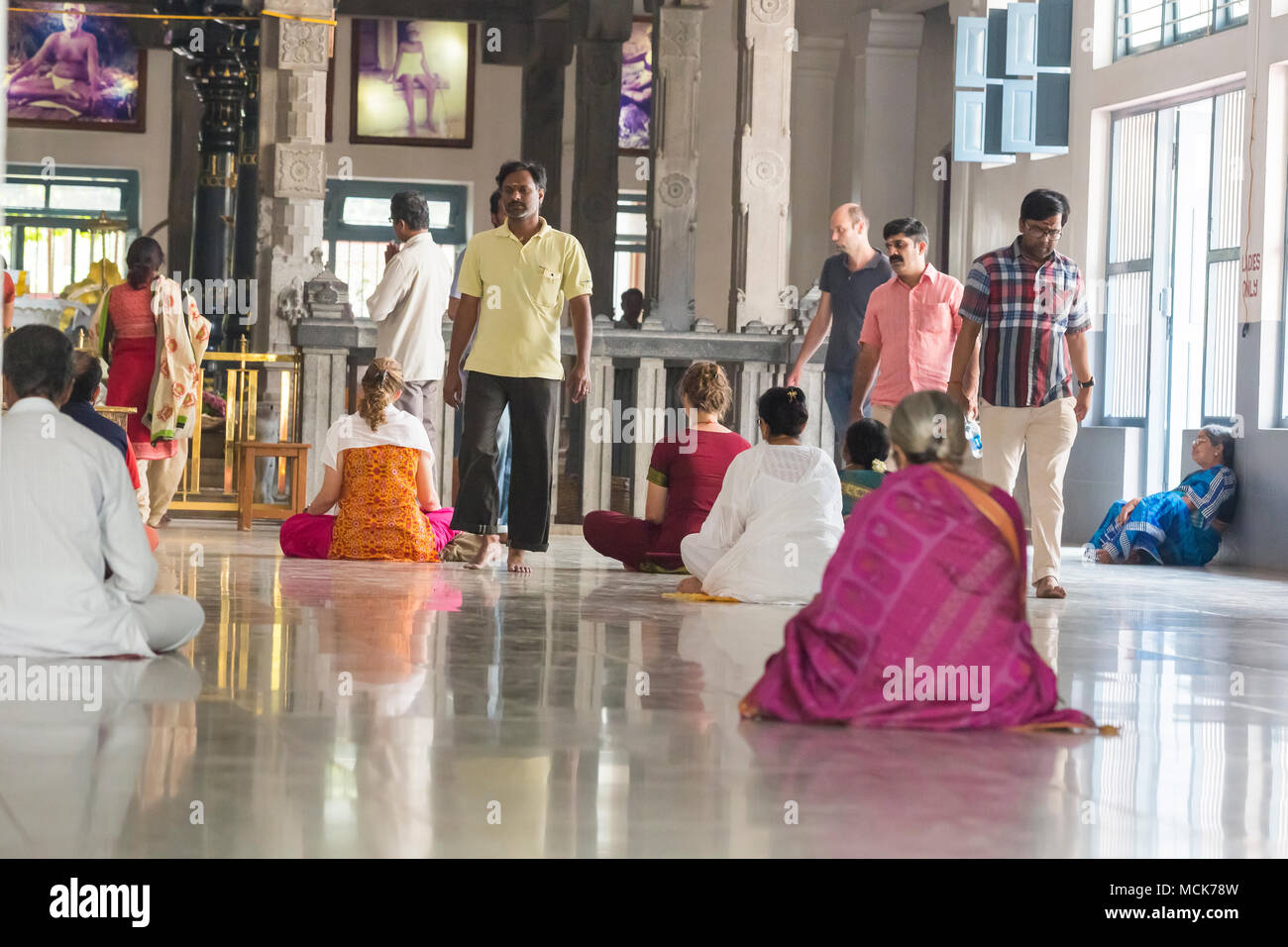 Ashram of Sri Ramana Maharshi, Tiruvannamalai, Tamil Nadu, India ...