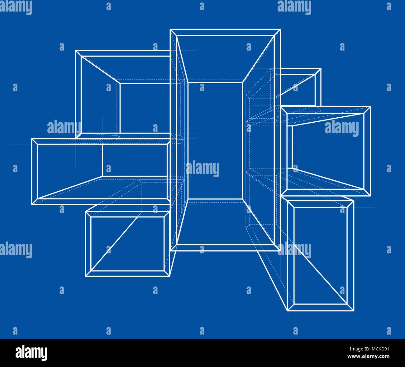 Empty showcase outline. Vector Stock Vector Image & Art - Alamy