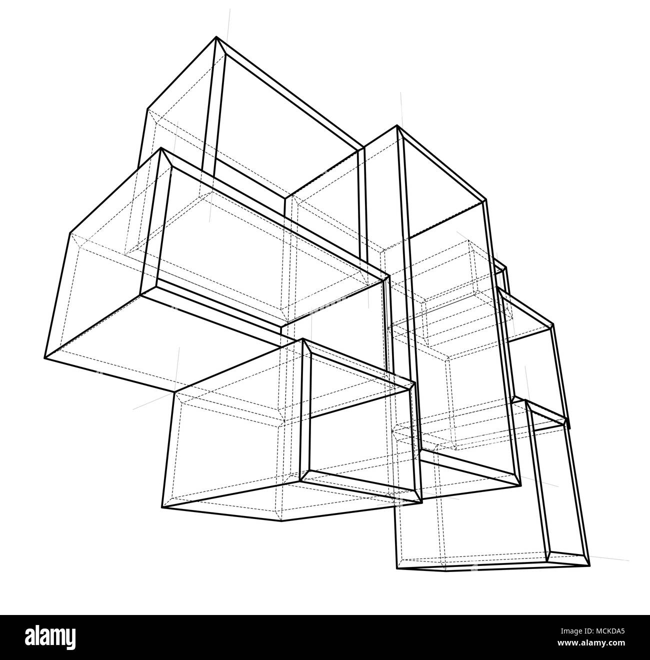 Empty showcase outline. Vector Stock Vector Image & Art - Alamy