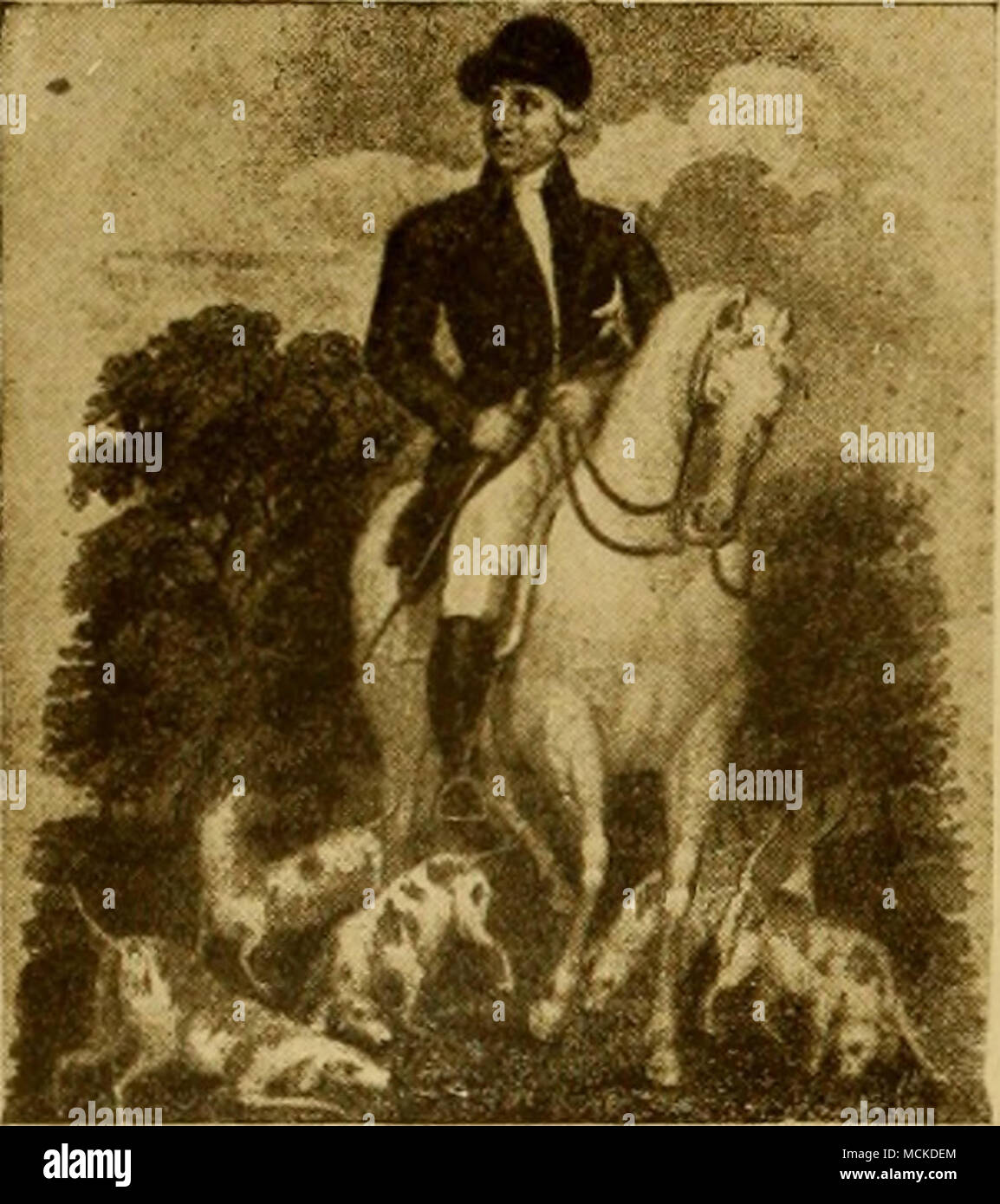 . KING GEORGE III. With his Beagles at Windsor Stock Photo - Alamy