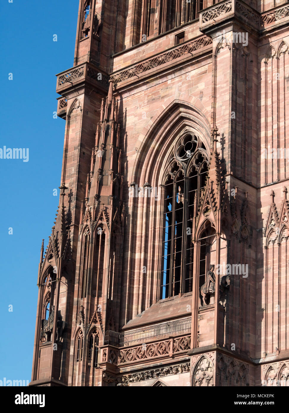 Detail cathedral strasbourg gothic hi-res stock photography and images ...