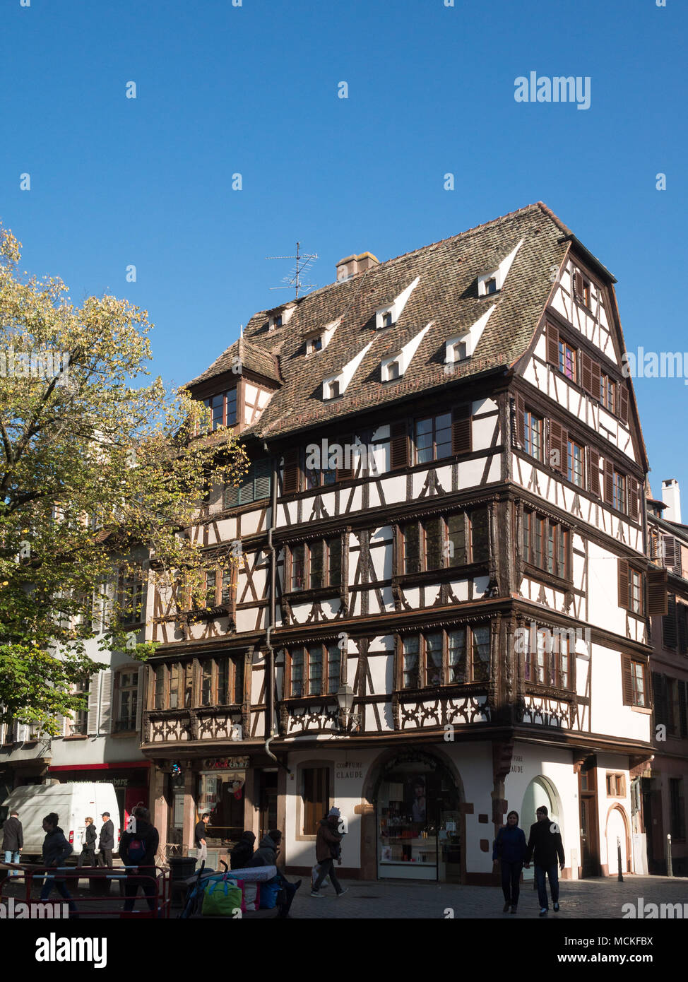 Strasbourg half timbered house Stock Photo - Alamy