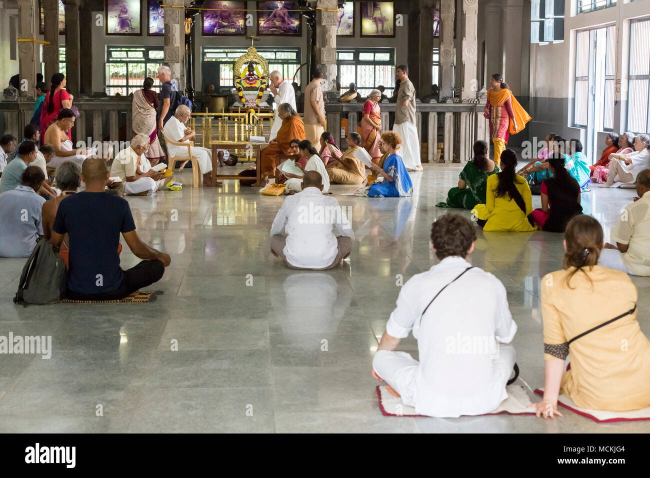 Ashram of Sri Ramana Maharshi, Tiruvannamalai, Tamil Nadu, India ...