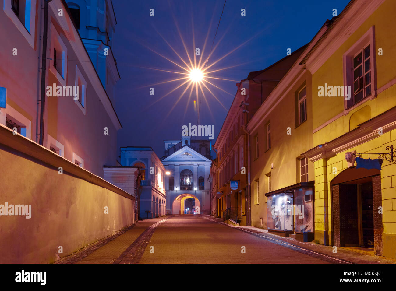 City gate of vilnius hi-res stock photography and images - Alamy