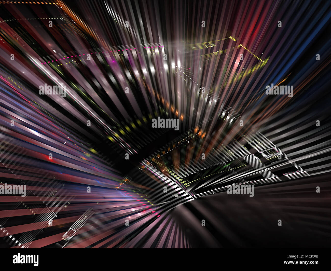 Colorful information technology background - abstract computer ...