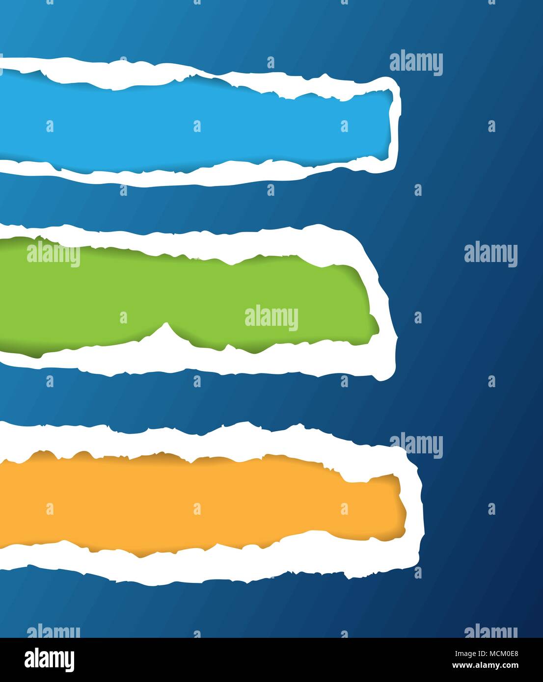 torn paper banners, tags, design element Stock Vector Image & Art - Alamy