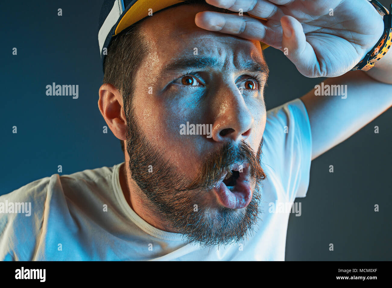 Sports fan anger hi-res stock photography and images - Alamy