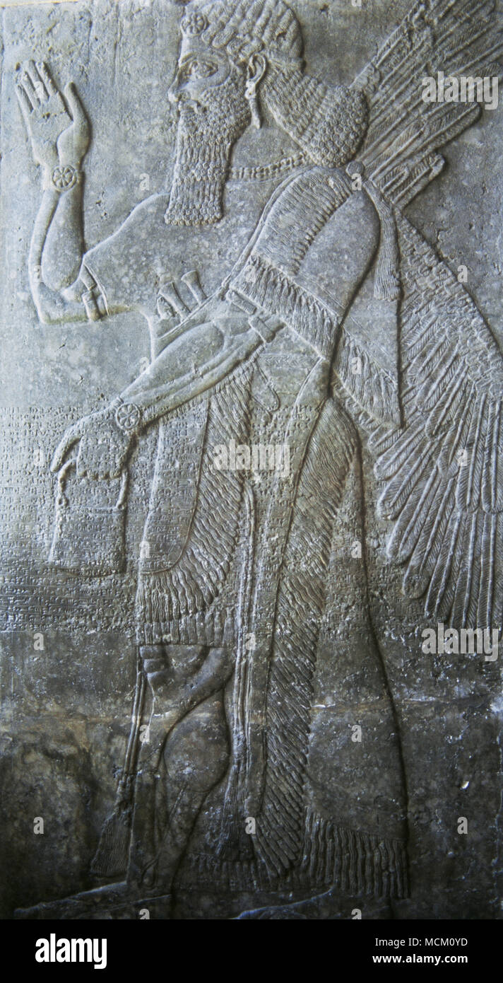 Mesopotamia, Assyrian. Neo-Assyrian period. Reign of Ashurnasirpal II ...
