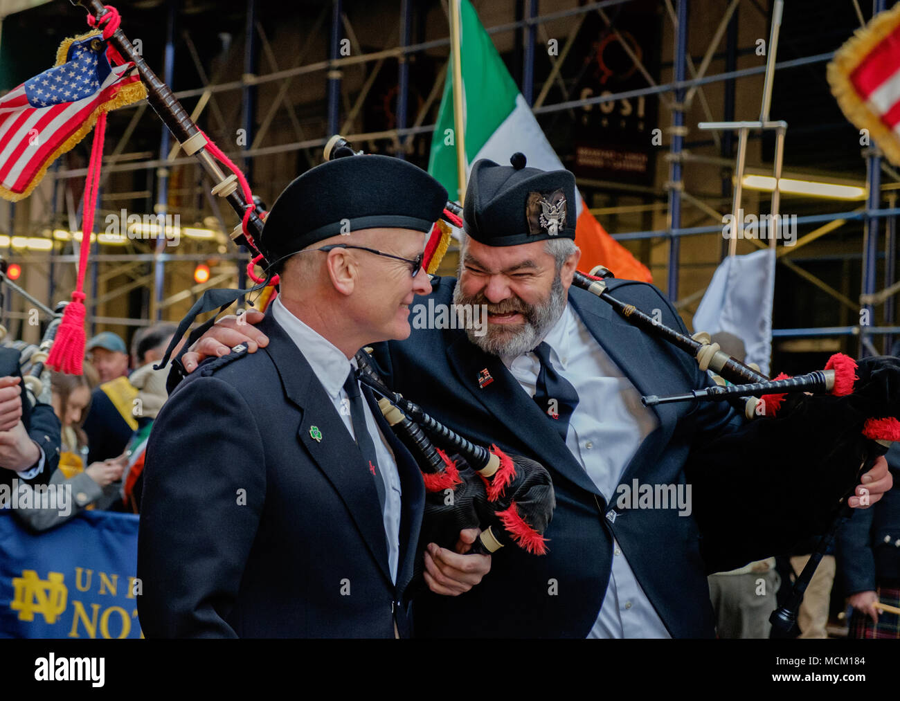 Two men laugh together hi-res stock photography and images - Alamy