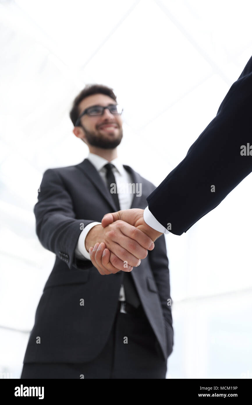 Success concept in business - handshake of partners Stock Photo - Alamy