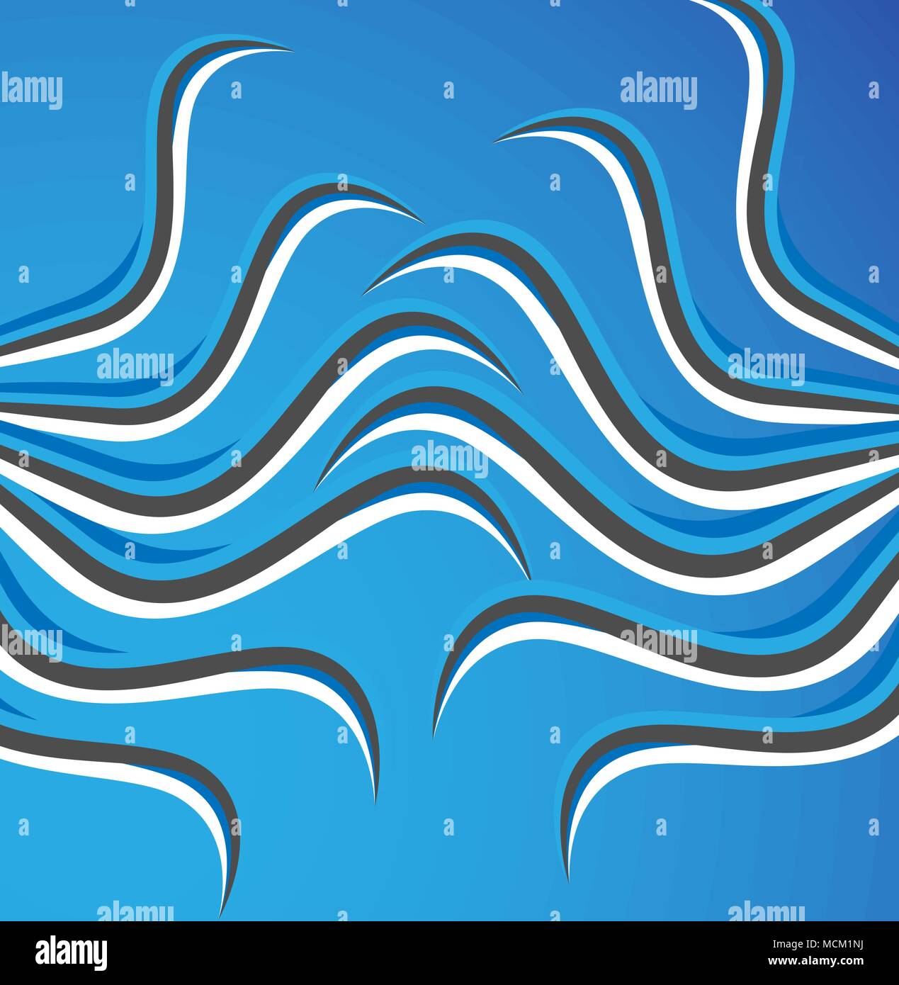 abstract blue background with swirl, waves Stock Vector Image & Art - Alamy