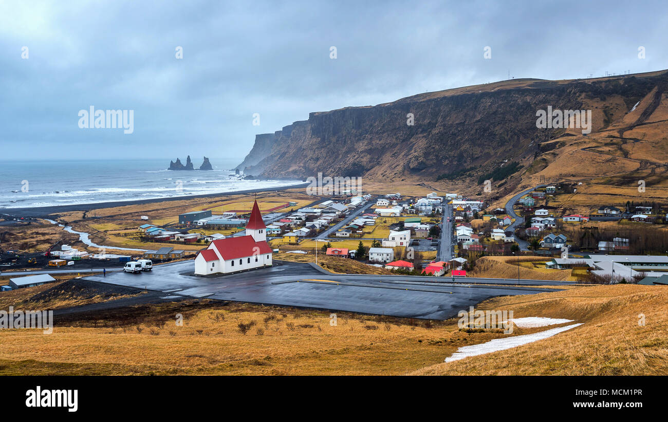 View vik city iceland hi-res stock photography and images - Alamy