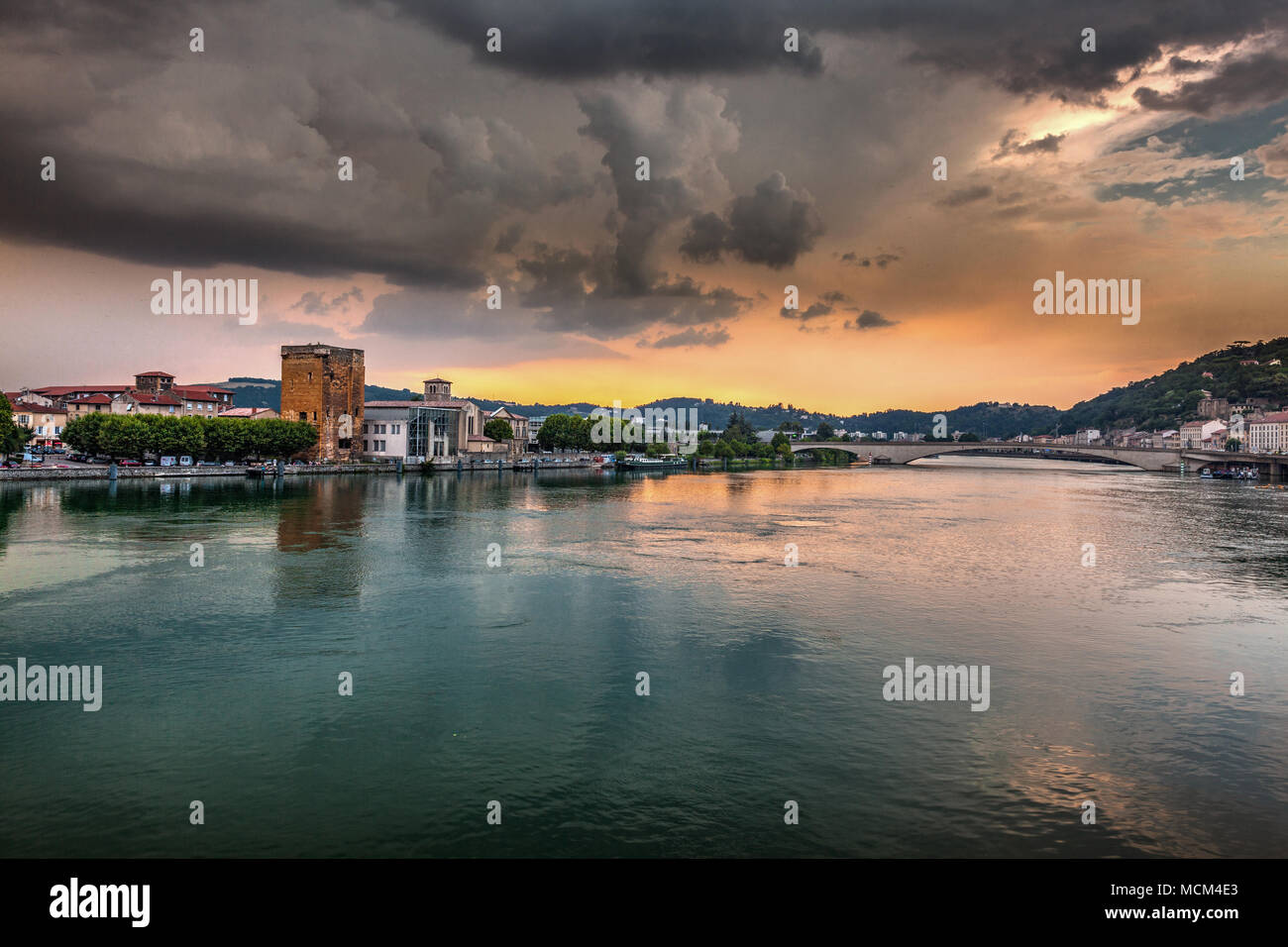 Rhone, Vienne, France Stock Photo - Alamy