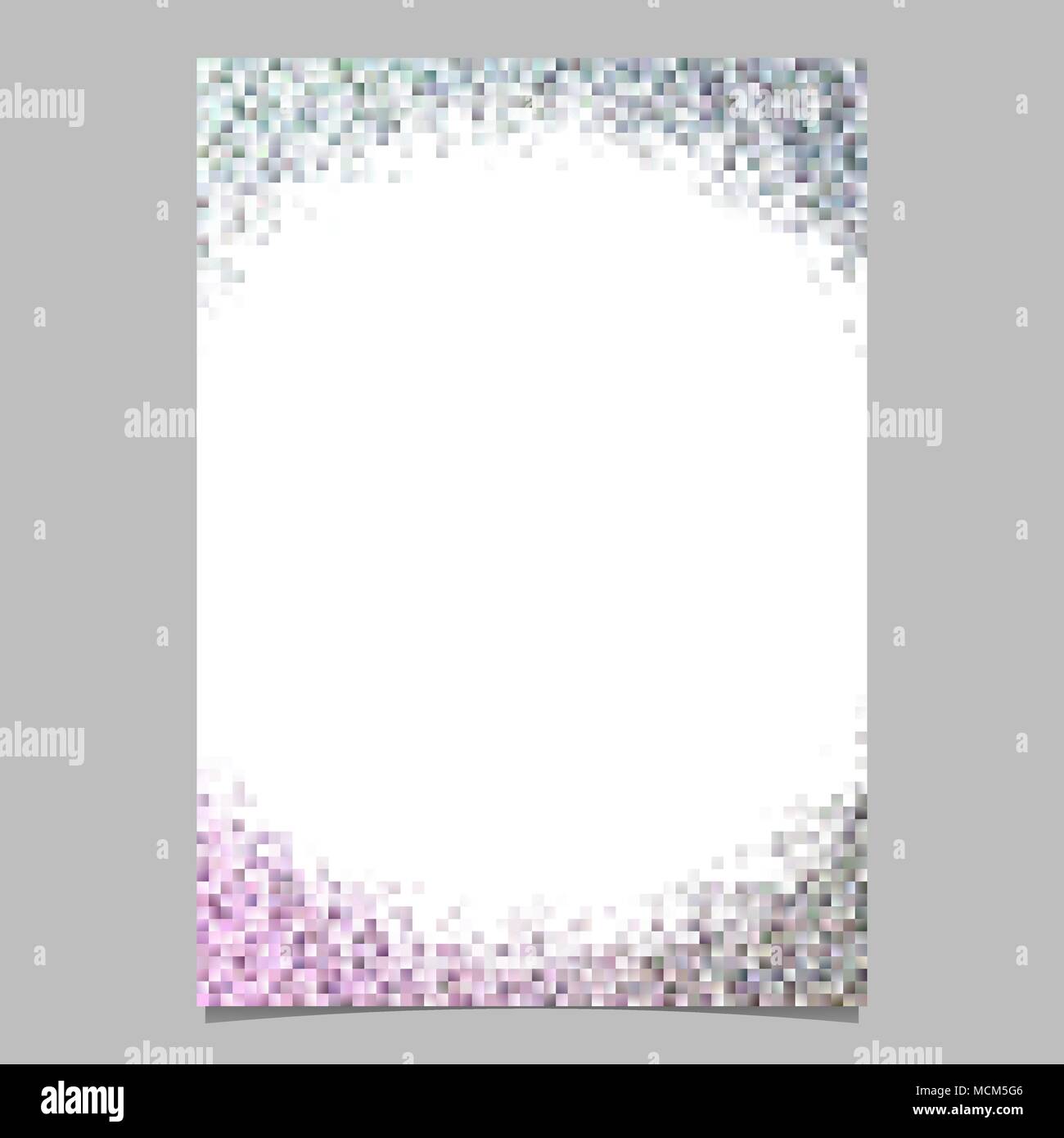 Geometric abstract brochure design template - gradient page design ...