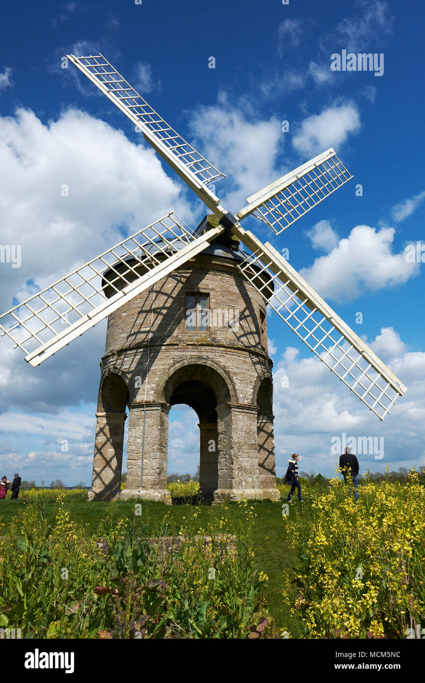 Chesterton Windmill is a 17th-century cylindric stone tower windmill ...