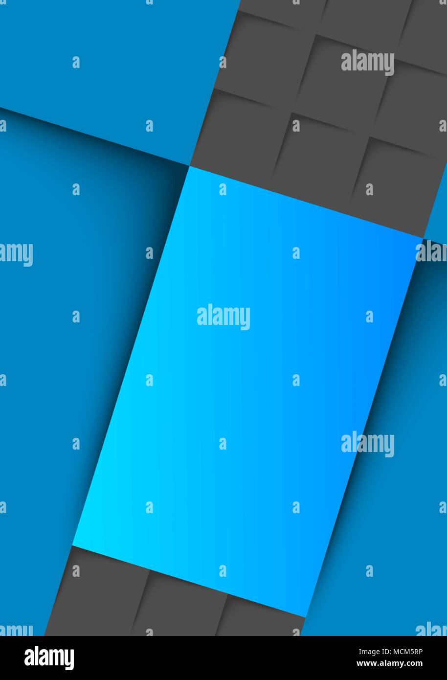 abstract blue vector background with squares Stock Vector Image & Art ...