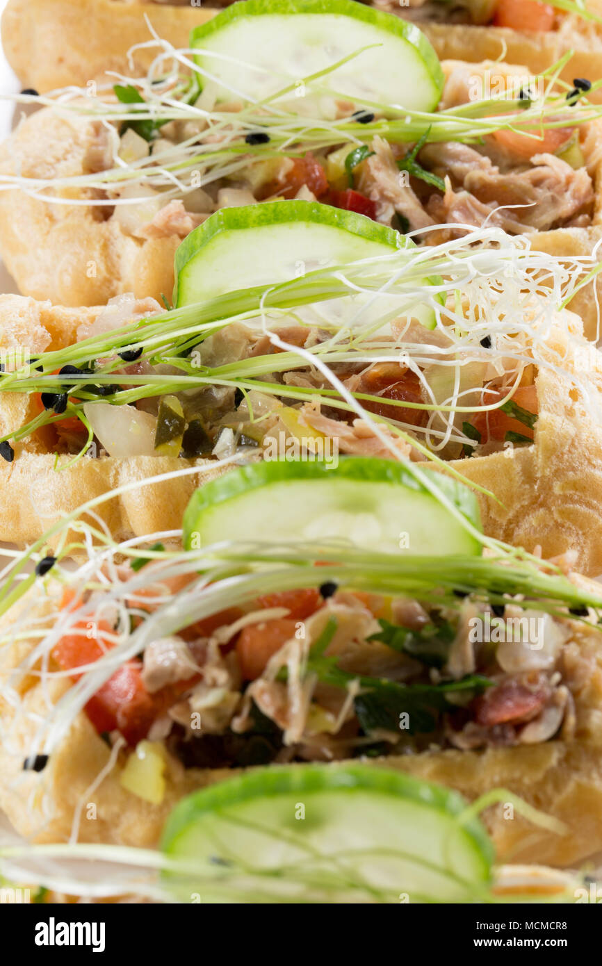 tasty cold snacks Stock Photo - Alamy