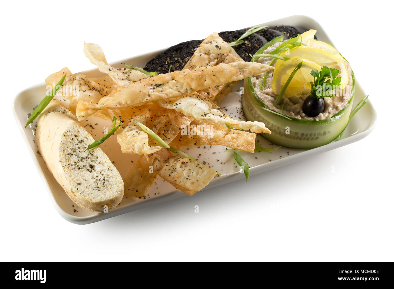 tasty cold snacks Stock Photo - Alamy