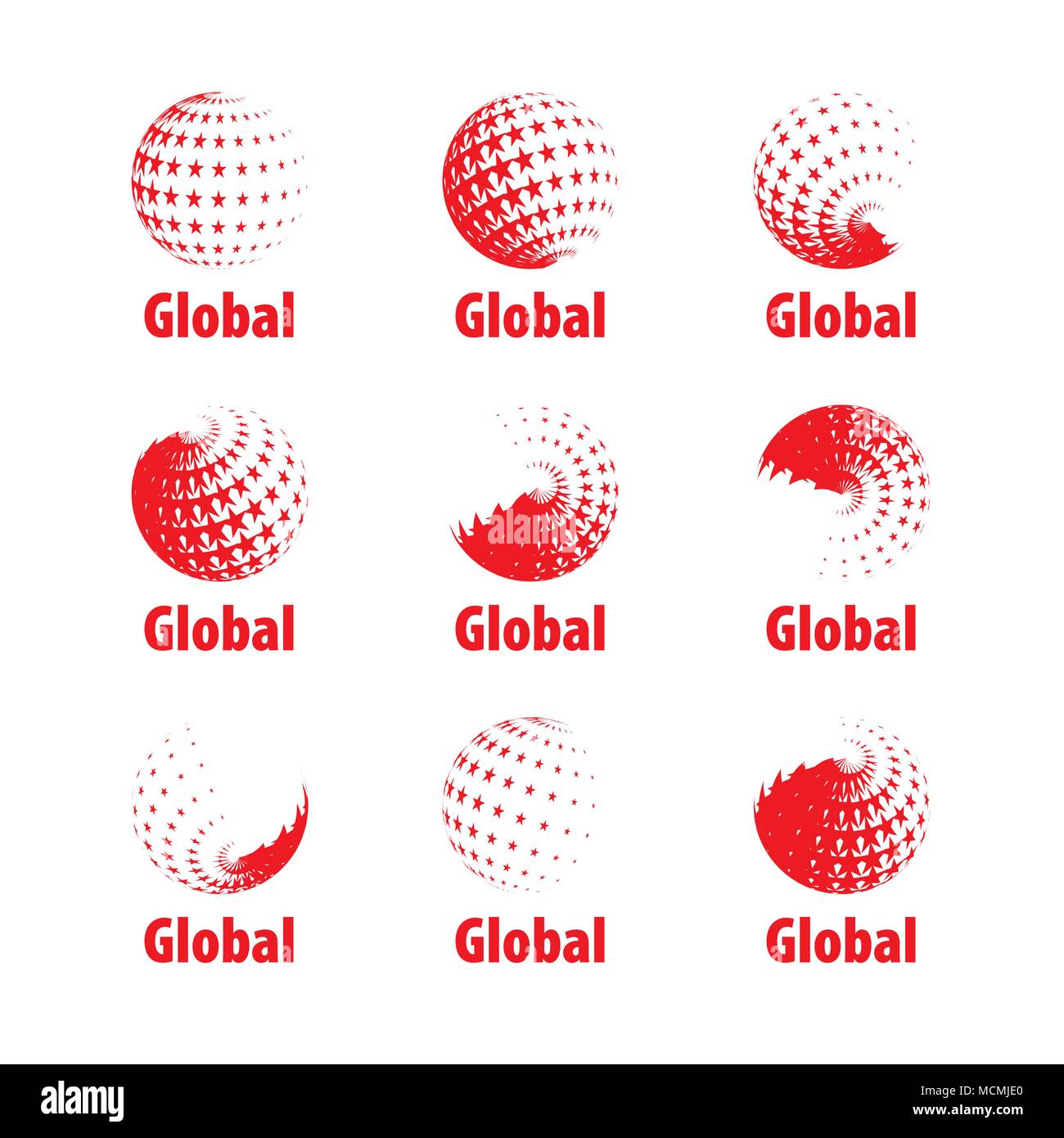 vector logo globe Stock Vector Image & Art - Alamy