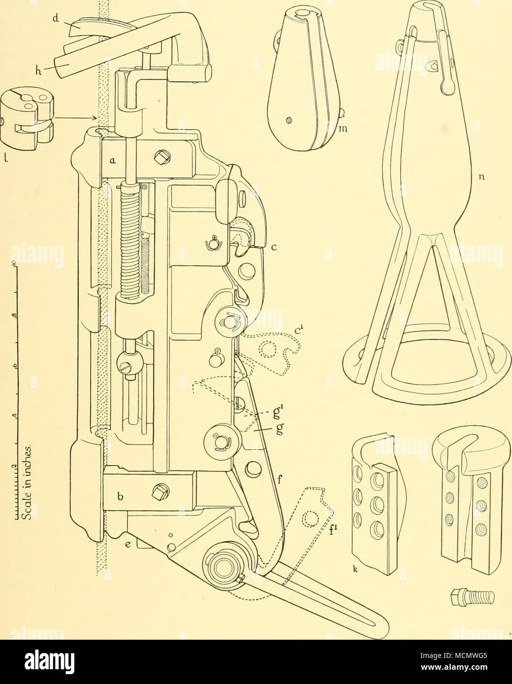 . Fig. 19. Opening and closing mechanism for large horizontal nets: for ...
