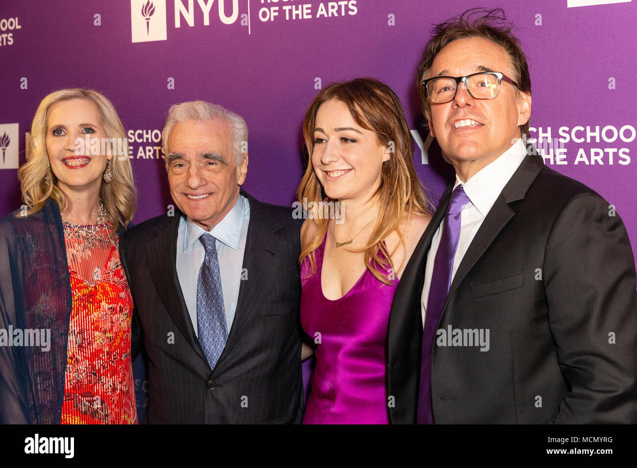Allyson Green, Martin Scorsese, Eleanor Columbus, Chris Columbus attend ...