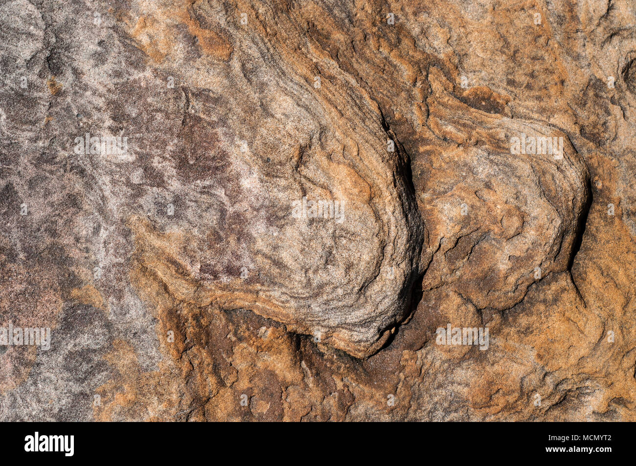 Weathered Sandstone rock, close up Stock Photo - Alamy