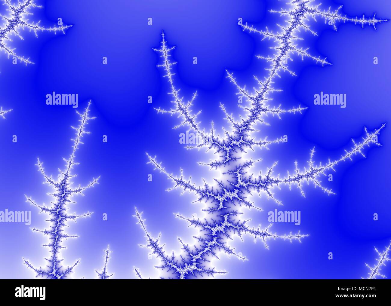 Frosted fractal pattern hi-res stock photography and images - Alamy