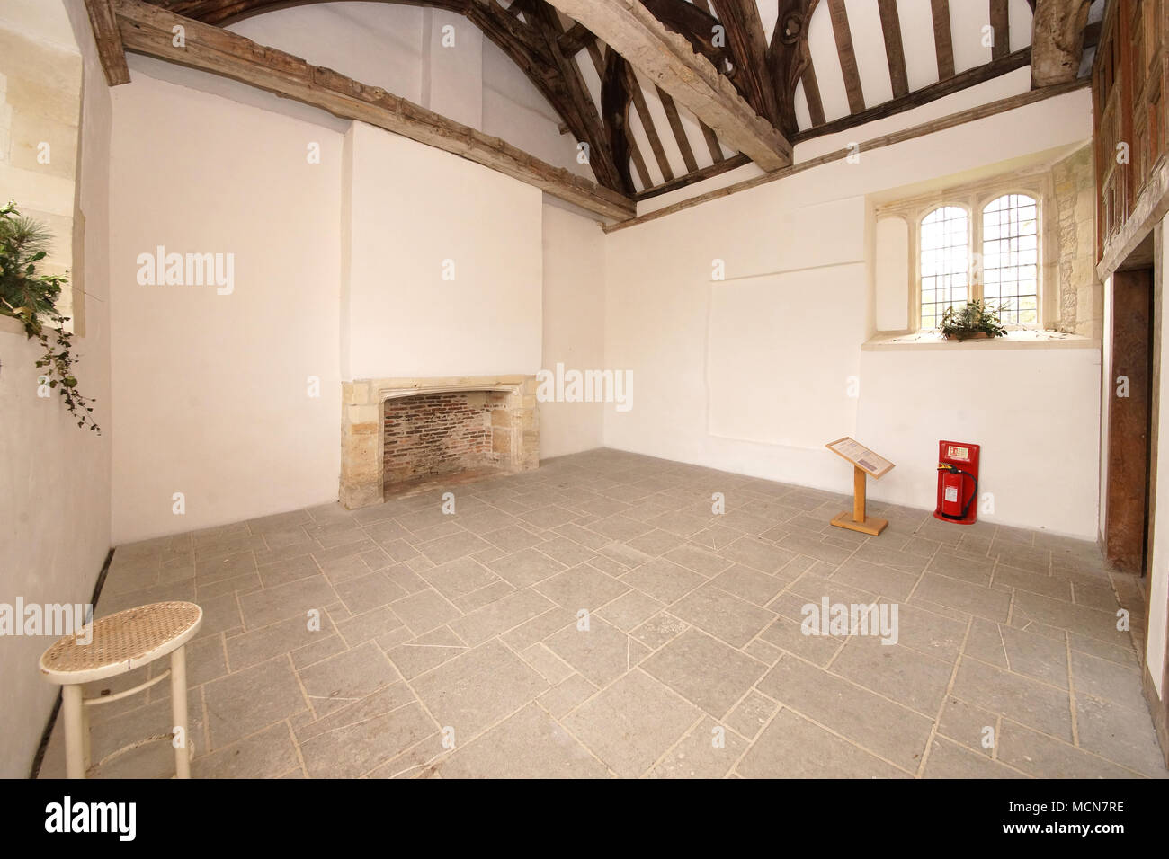 Fiddleford Manor inside and out Stock Photo - Alamy