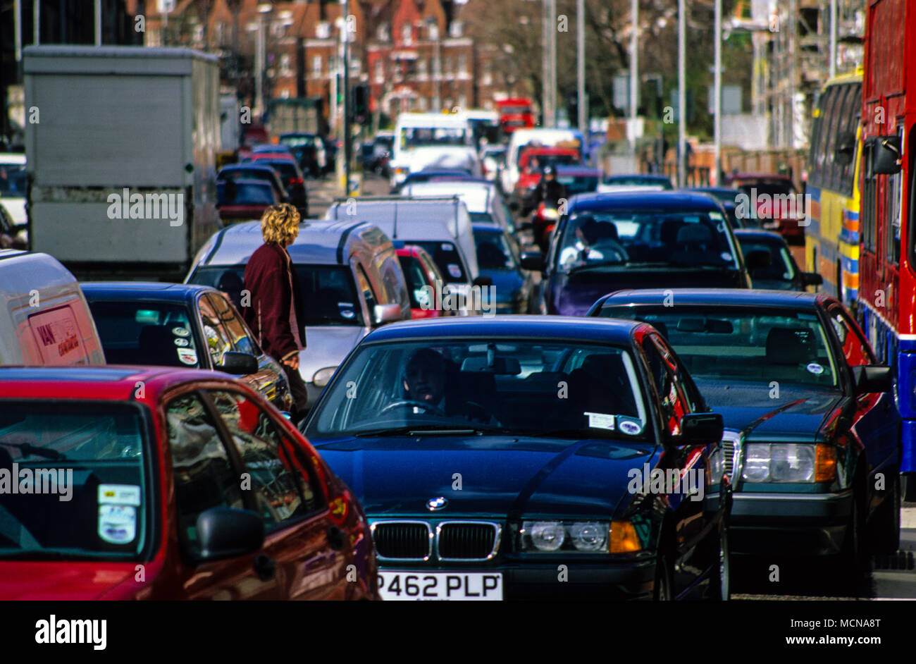 Traffic Jam In London England Stock Photos & Traffic Jam In London ...