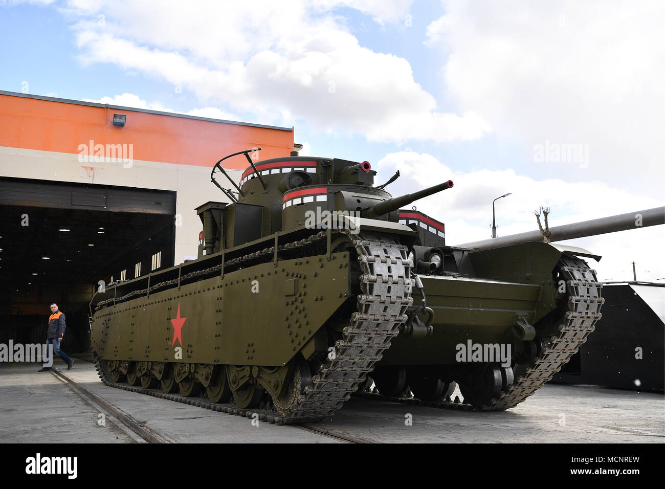 Soviet T 35 Tank High Resolution Stock Photography and Images - Alamy