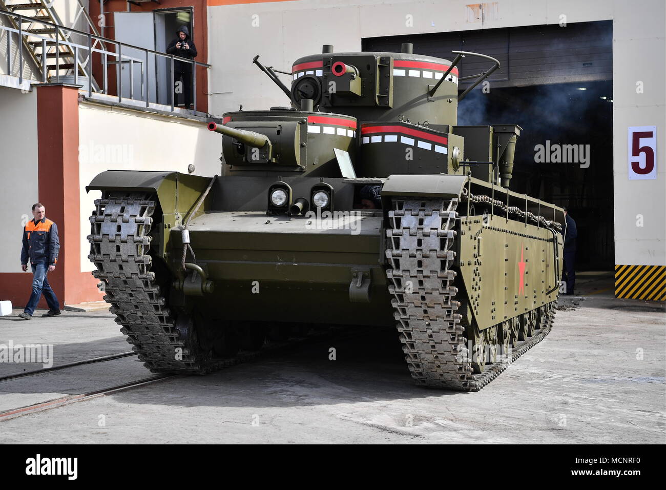 Soviet T 35 Tank High Resolution Stock Photography and Images - Alamy