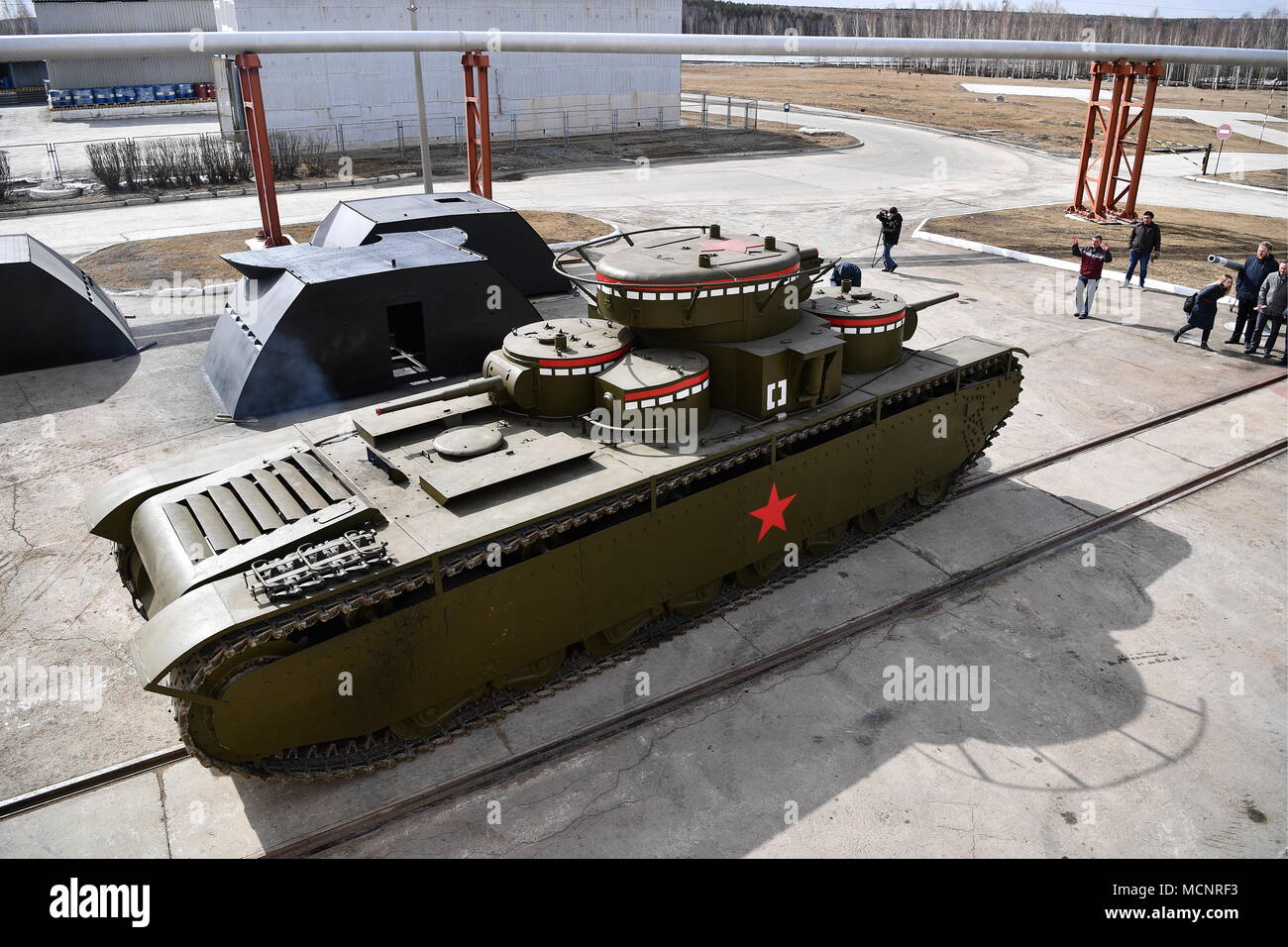 Soviet T 35 Tank High Resolution Stock Photography and Images - Alamy