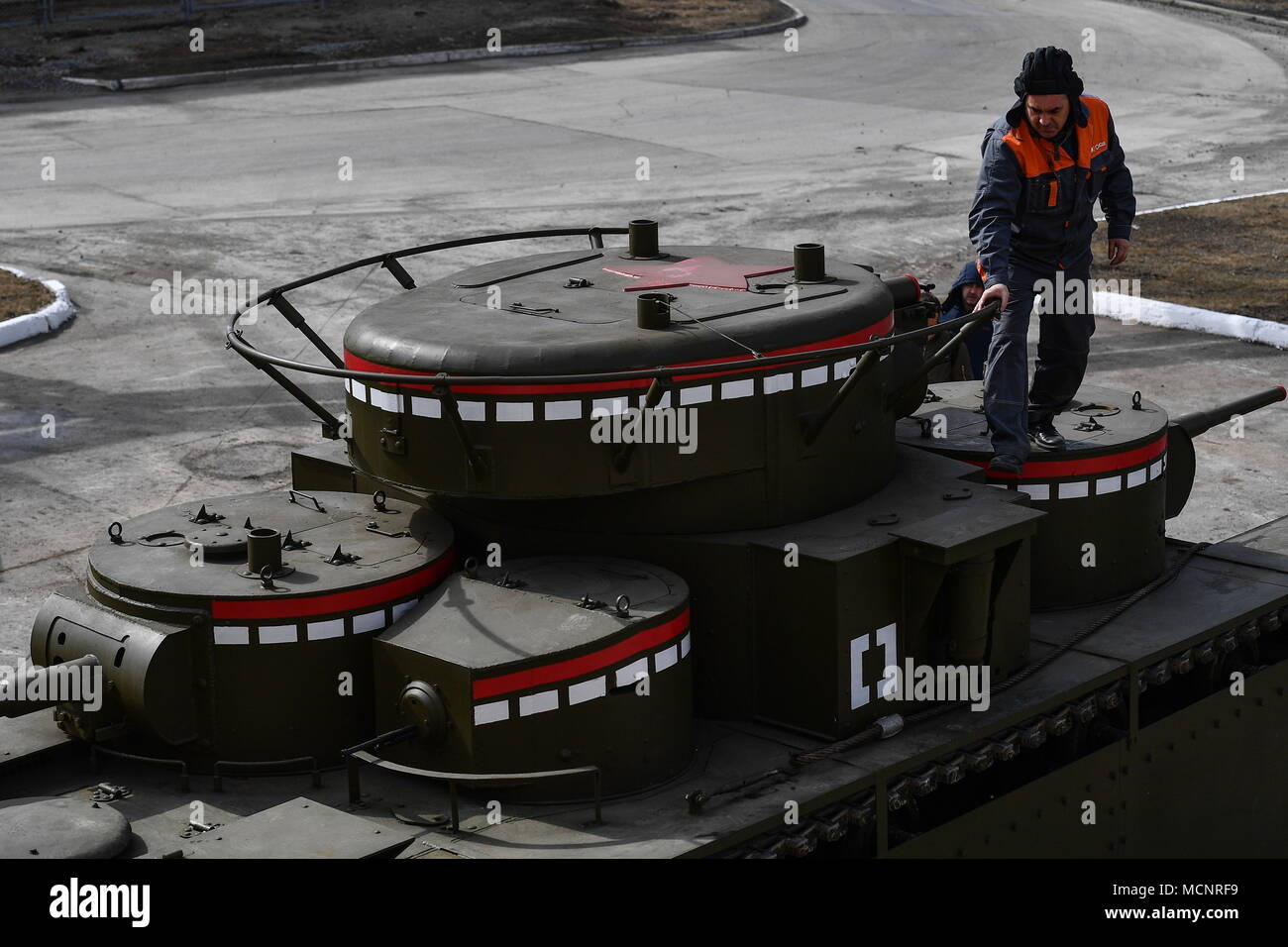 Soviet T 35 Tank High Resolution Stock Photography and Images - Alamy