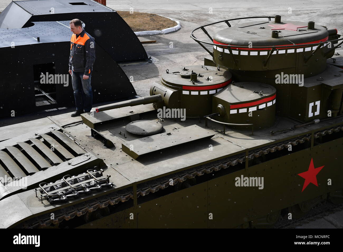 Soviet T 35 Tank High Resolution Stock Photography and Images - Alamy