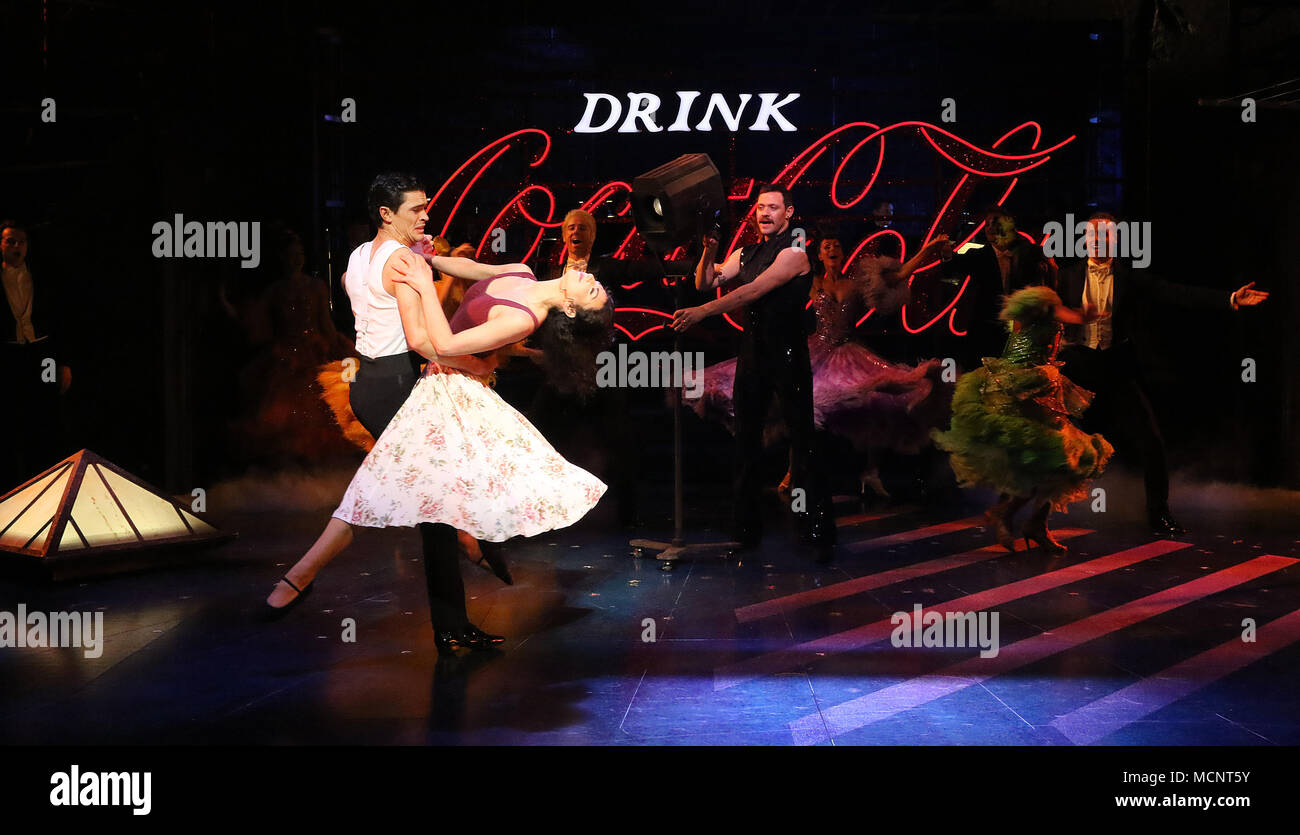 Jonny Labey, Zizi Strallen, Will Young, Strictly Ballroom The Musical ...