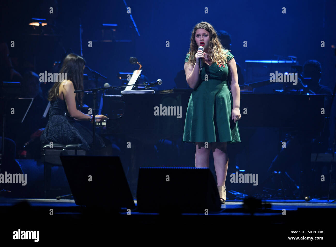 Sunrise FL, USA. 16th Apr, 2018. Matthew Morrison performs during the ...