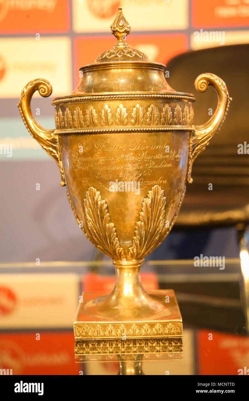 Marathon Trophy High Resolution Stock Photography and Images - Alamy