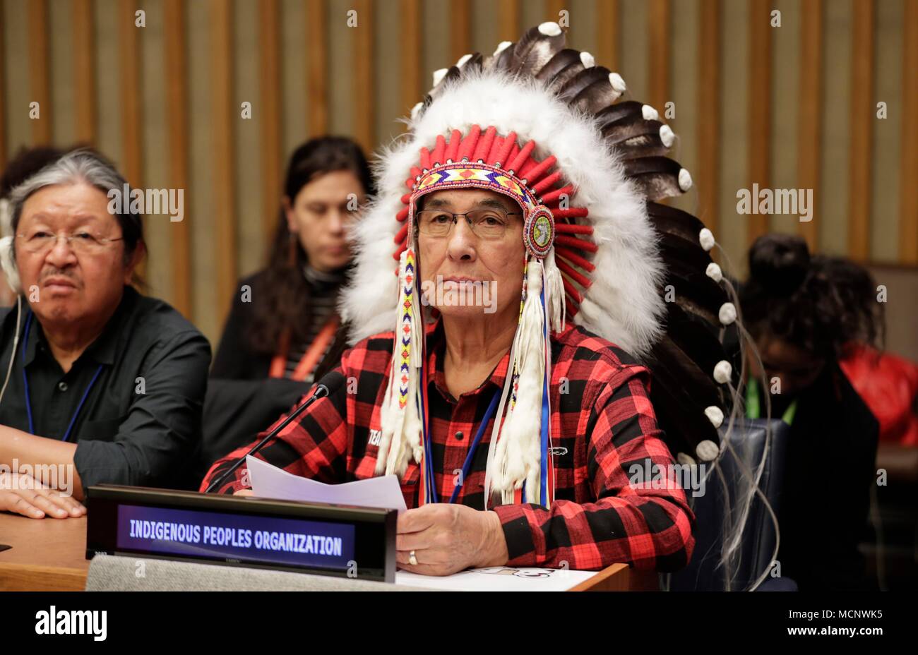 United nations chief wilton littlechild hi-res stock photography and ...