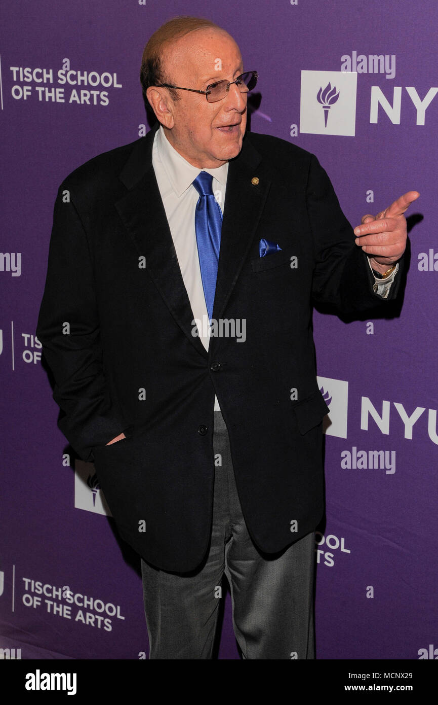 NEW YORK, NY - APRIL 16: Clive Davis attends The New York University ...