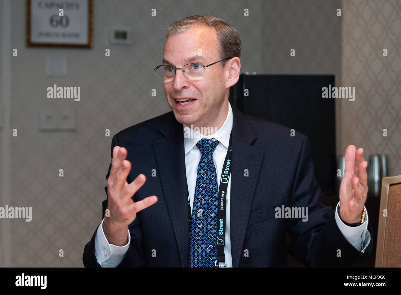 Jeremy Ben-Ami, President of J Street, speaking at the J Street ...