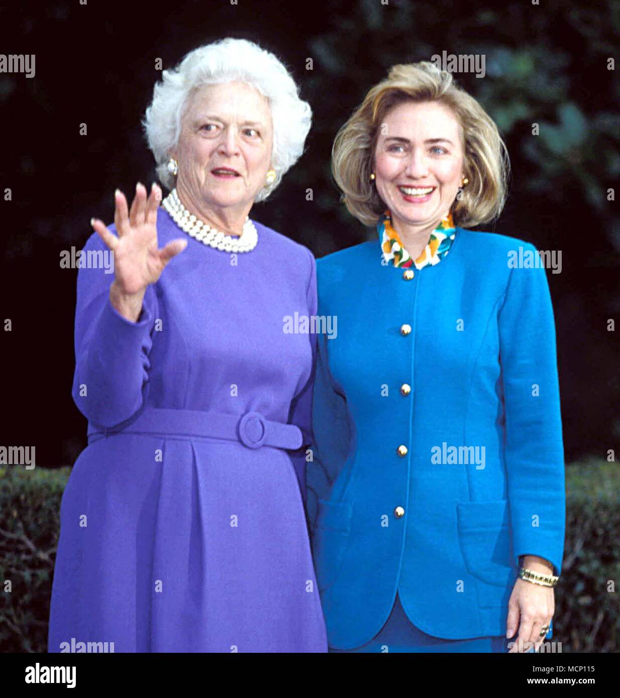Clinton family 1992 hi-res stock photography and images - Alamy