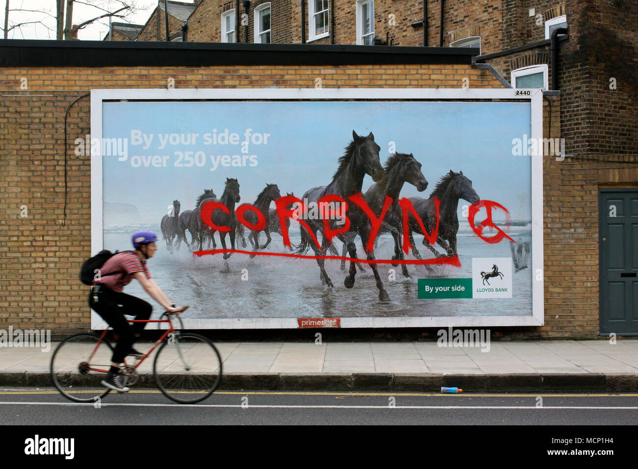 Daubed with graffiti hi-res stock photography and images - Alamy