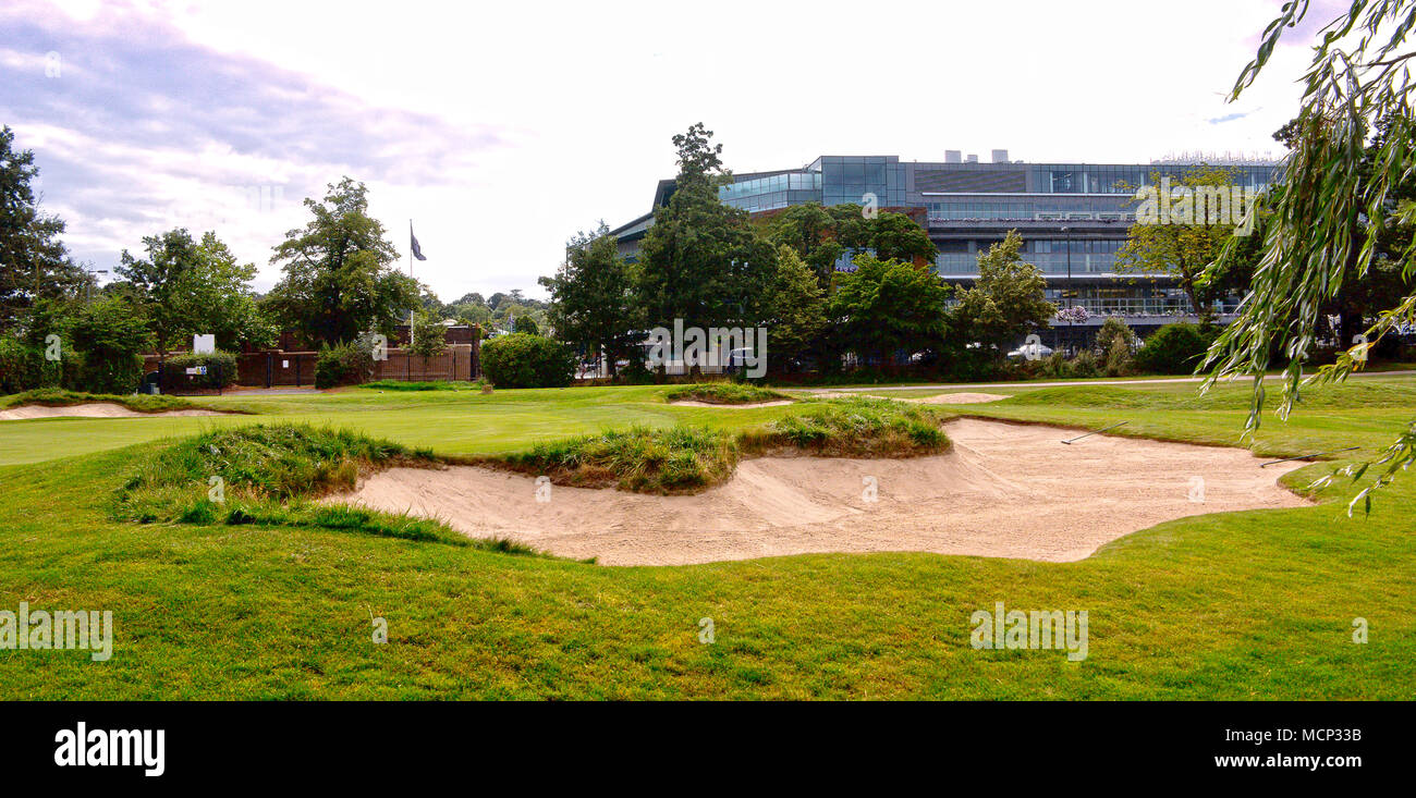 Wimbledon, London SW19 April 17th 2018 Wimbledon Park Golf Course and ...